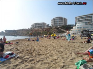 Malta Strand Urlaub Sandstrand zum Baden - Die schönsten Strände